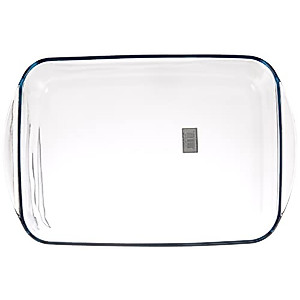 Pyrex Essentials Glass Rectangular Roaster high Resistance 40x27x7 cm