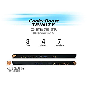 MSI GS75 Stealth-248 17.3" Gaming Laptop, 144Hz Display, Thin Bezel, Intel Core i7-9750H, NVIDIA GeForce RTX2070, 32GB, 512GB NVMe SSD, Thunderbolt 3