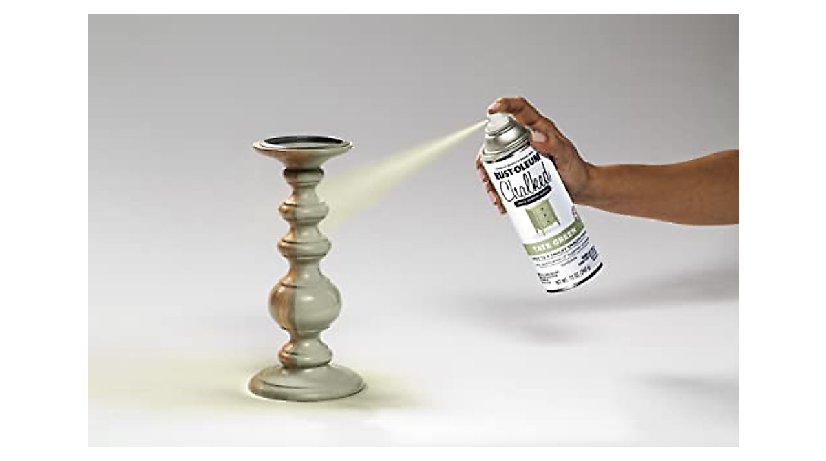 Rust-Oleum Chalked Ultra Matte Spray Paint Tate Green - Quick & Durable ...