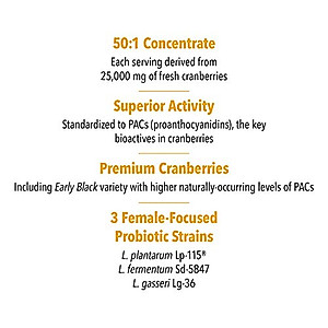 Nature’s Way CranRx Women’s Care with Probiotics, 7 Billion Active Probiotic Cultures, Urinary Health*, 60 Capsules