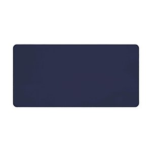 Large Mouse Pads Navy Blue and White Desk Mat Gaming Mousepad Non Slip Rubber Mouse Mat for Desk Keyboard, Wireless Mouse, Office Computer 12" x 24"
