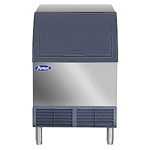Atosa USA YR280-AP-161 Ice Maker with Built-in Storage Bin - High-Capacity Production and Energy-Efficient Air Cooled Condenser - ETL Listed and Sanitation Certified