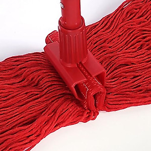 Luejnbogty Commercial String Mops Replacement for Floor Cleaning Loop-End Mops Replacement Parts Accessories Looped End String RefillB