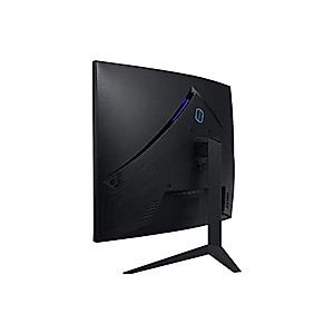 SAMSUNG 32" FHD 1080p Odyssey G3 Ultrawide Gaming Monitor, 1500R Curved Display, 165Hz, 5ms, AMD FreeSync Premium, Borderless Design, Eye Saver Mode, Black (LC32G35TFQNXZA)