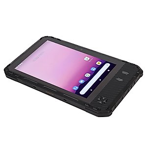 GLOGLOW Field Work Tablet, 2.4G 5.8G WiFi 256G Expandable IP68 Waterproof 8 Inch Rugged Tablet 100‑240V 4G Network with NFC for Warehouses (US Plug)