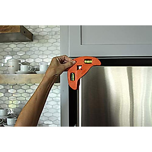 Johnson Level & Tool 118000 Picture Perfect Level, Orange, 1 Level