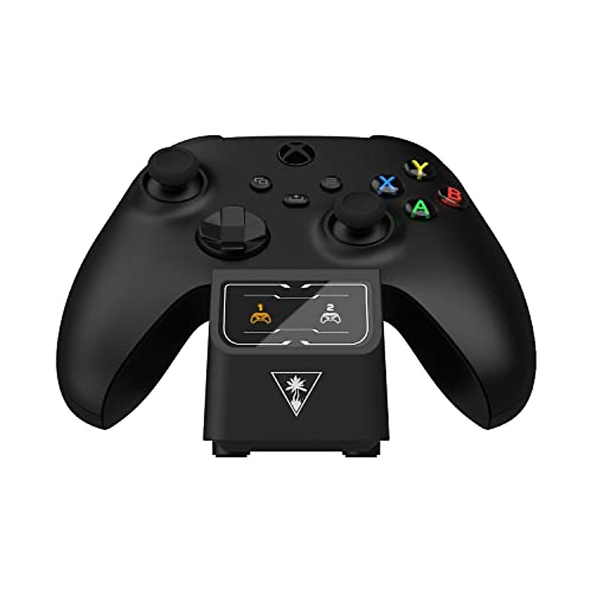 Turtle Beach Fuel Dual Controller Charging Station & Headset Stand for Xbox Series X|S & Xbox One Wireless Controllers â€“ 22+ Hour Battery Packs, Quick Charge, and Compact Design - Black