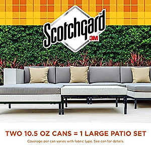 Scotchgard Sun and Water Shield, Repels Water, 10.5 Fluid Ounces (2 Cans)