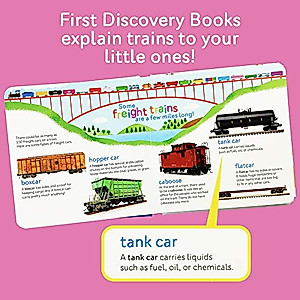 Trains Then and Now (Smithsonian Kids First Discovery Books)