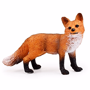 UANDME Forest Animals Figures, Woodland Creatures Figurines, Miniature Toys Cake Toppers (Deer Family, Fox, Rabbit, Squirrel)