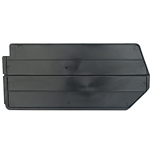 Akro-Mils 30270 AkroBins Plastic Storage Bins (3-Pack) and 40270 Lengthwise Plastic Dividers (6-Pack)