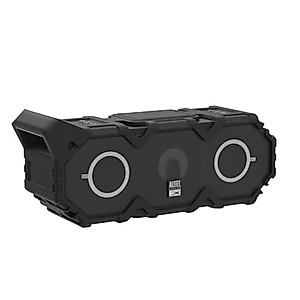 Altec Lansing Super Lifejacket Jolt - Waterproof Bluetooth Speaker, Durable & Portable Speaker with Qi Wireless Charging and Customizable Lights, Wireless Speaker for Travel & Outdoor Use