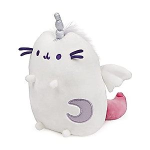 GUND Super Pusheenicorn Pusheen Unicorn Cat Plush Stuffed Animal, White, 9&quot;