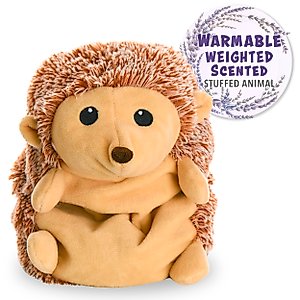 Warm Pals - Harley Hedgehog - 1.5lbs - Cozy Microwavable Lavender Scented Plush Toys - Heated Stuffed Animal - Heatable Coolable Bedtime Comfort Plushie