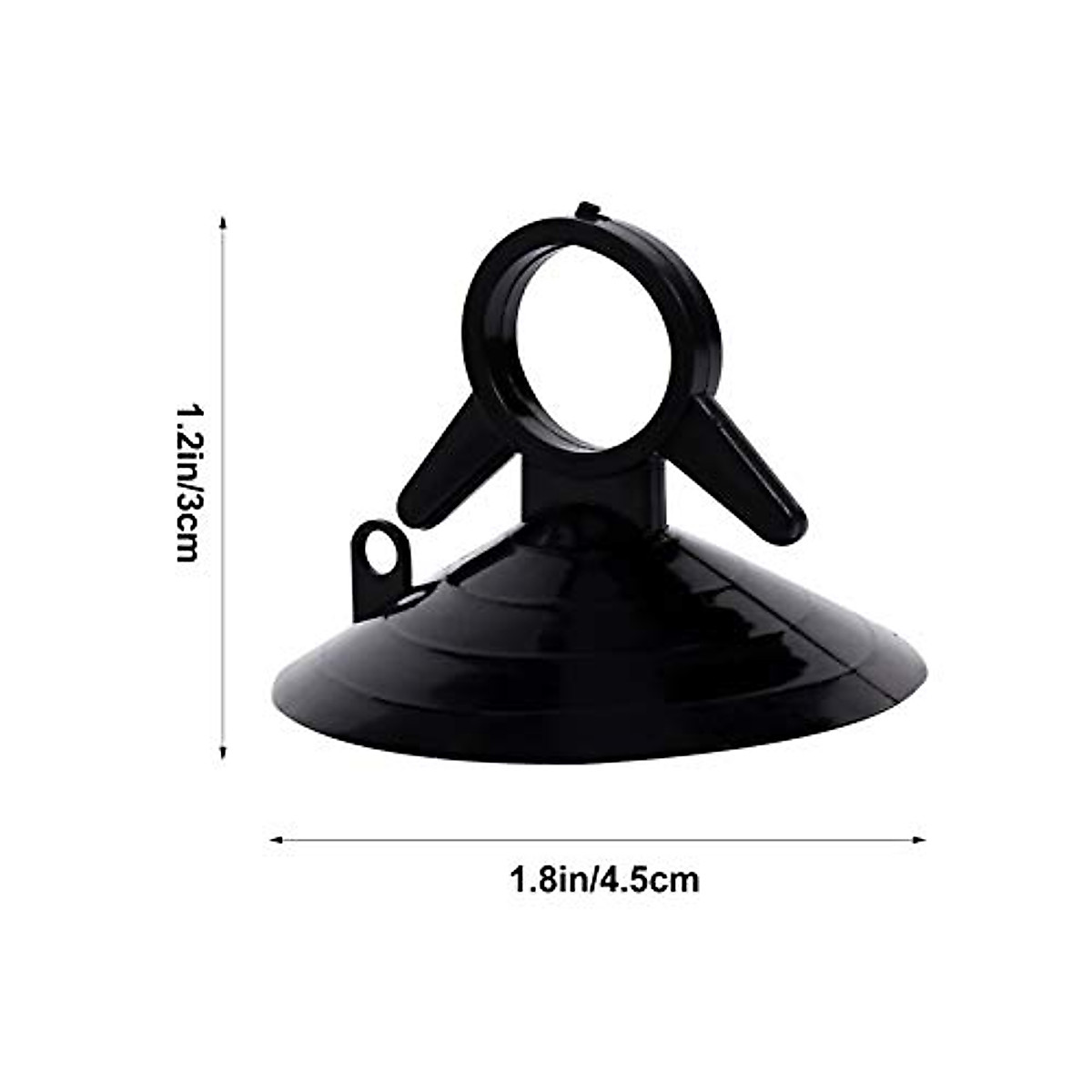 BESPORTBLE Pack of 50 Pull Ring Dovetail Suction Cup Car Interior Parts Car Sunshade Sucker