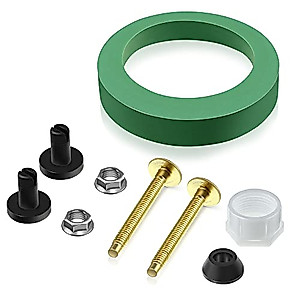 Ceoighe 3'' Toilet Tank Parts Replacement Kit, Compatible with American Standard AS738756-0070A Champion 4 Toilet Tank to Bowl Gasket, Toilet Parts Kit for Most 3inch Flush Valve Opening Tanks