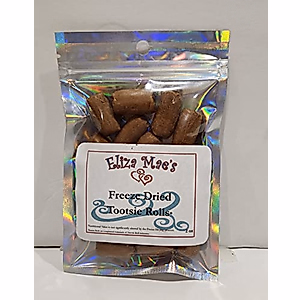 Eliza Mae's Freeze Dried Tootsie Rolls (Chocolate, 2 0z)