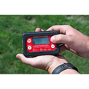 Fill-Rite TT10AB 2-35 GPM Inline Digital Turbine Fuel Meter,black/Red