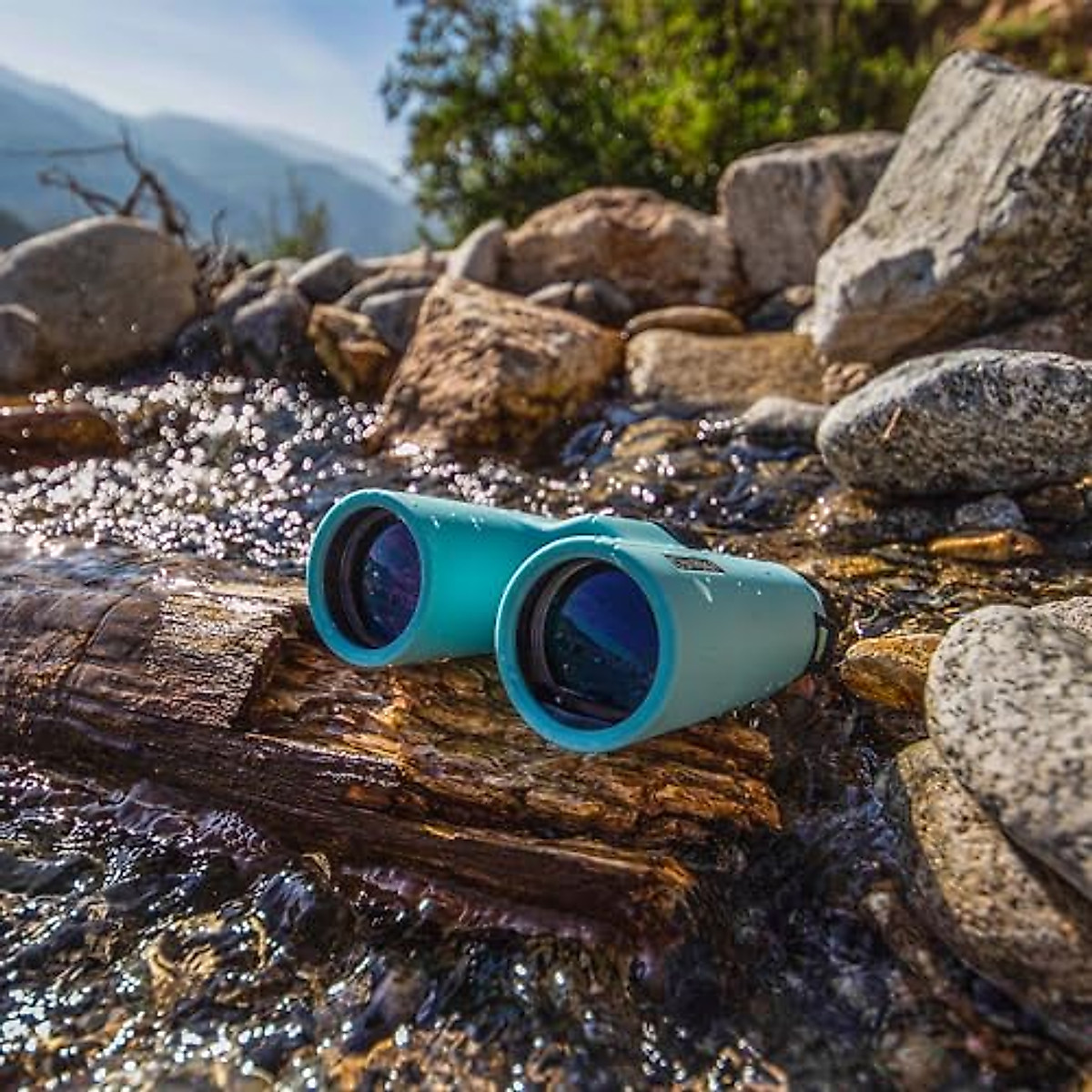 Barska 10x42mm Crush Binoculars, Breeze Blue