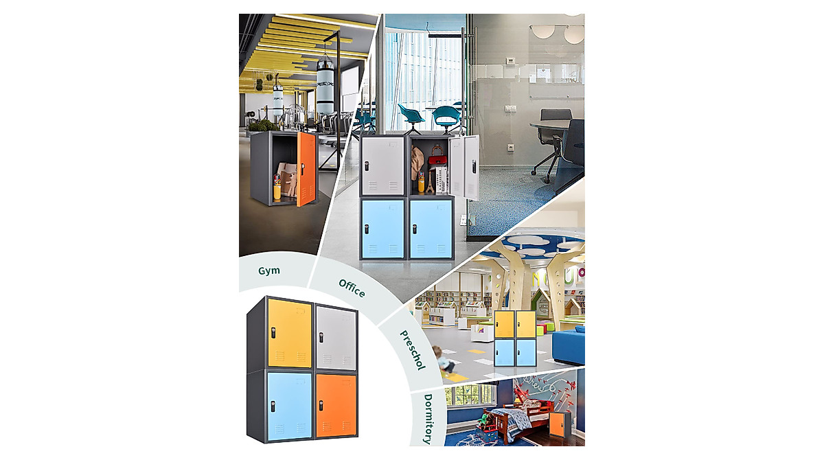 KAER Lockable Storage Cabinet - Secure & Organize