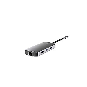 Juiced Systems BizHUB Pro - USB-C Multiport Gigabit Ethernet HDMI Adapter