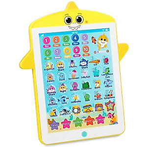 WowWee Baby Shark's Big Show! Kids Tablet – Interactive Educational Toys – Toddler Tablet Makes Learning Fun (Full Size), multicolor