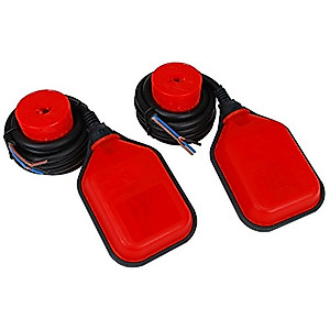 TEMCo 2 Qty Float Switch Liquid or Water Level Sensor Sump Fluidtank 5 Year Warranty
