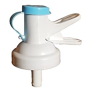 Water Dispenser Valve for 50mm Threaded Top Water Bottle, Reusable Water Jug Cap Plastic Spigot Faucet- (For Threaded Tops ONLY) (Threaded)