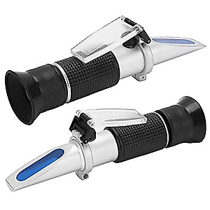 Concentration Tester, Syrup Refractometer Refractometer High Accuracy for Agricultural for Food Industry for Household for Fruit for Honey for Sugar