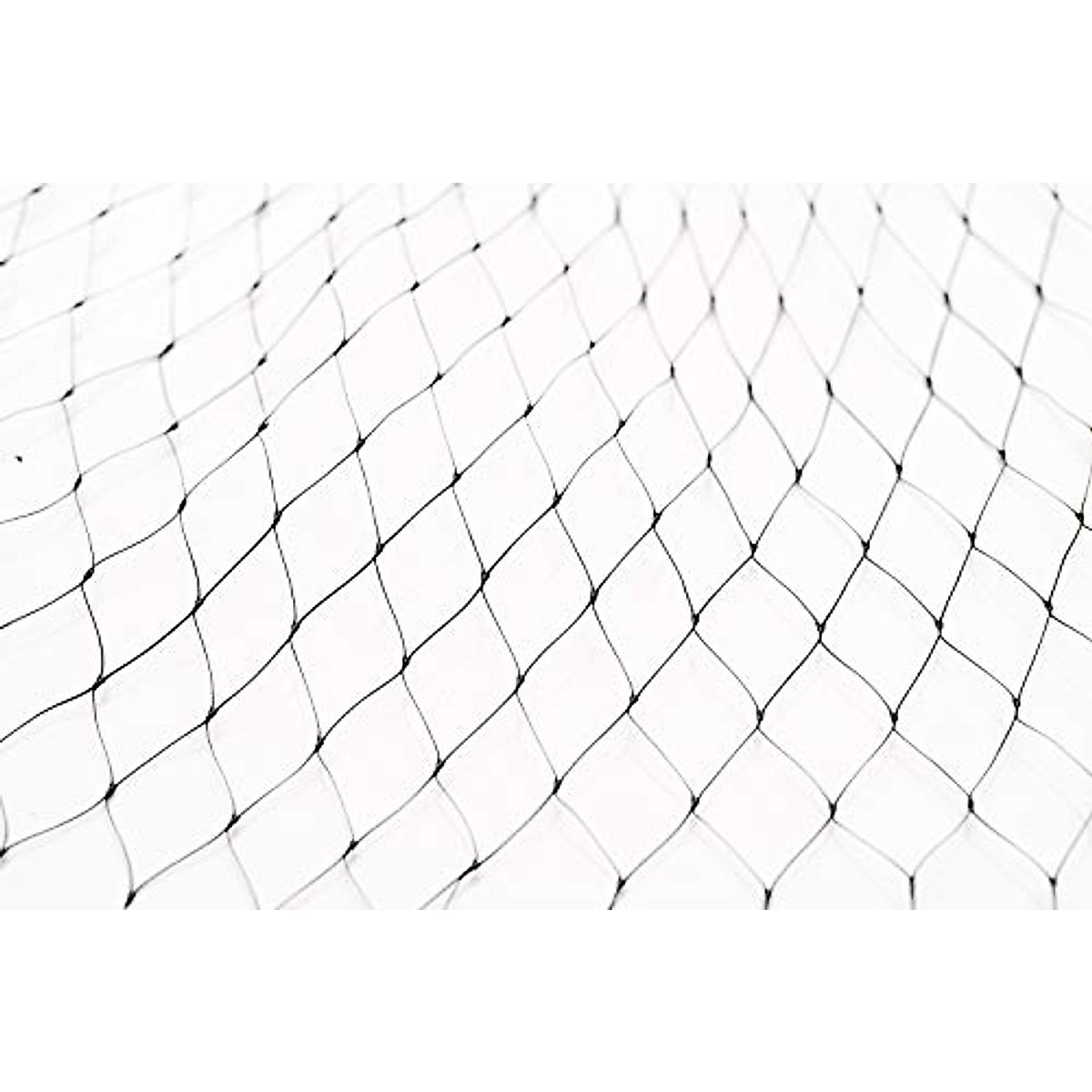 PetiDream Bird Netting -Stops Hawks,Birds from Plants ,Fruit Trees and Vegetables - Perfect as Garden Netting and Protective Net in 13ftx 33ft,Black