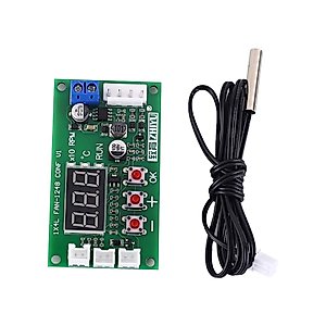 DONGKER PWM Driver Module,DC 12V 24V 48V 4-Wire Fan Temperature Controller for PC Fan/Alarm