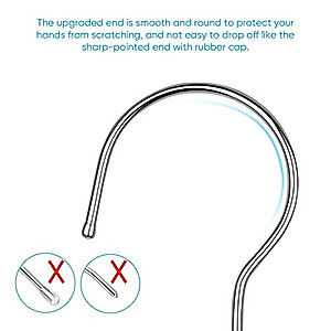 Fayleeko Wire Hangers 10 Pack Coat Hangers Strong Heavy Duty Stainless Steel Metal Hangers 16.5 Inch Ultra Thin Space Saving Clothes Hangers