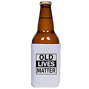Old Lives Matter Funny Can Cooler