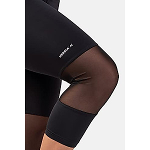 NEBBIA High-Waist ¾ Length Sporty Leggings 406 Black
