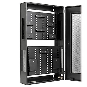 Tripp Lite 5U Smart Rack, Low Profile, Vertical Mounting, Switch Depth Wall Mount Wiring Enclosure, Adjustable Brackets, Wall Rack Enclosure (SRWF10UMOD)