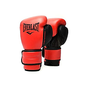 Everlast PowerLock2 Training Glove 16Oz Red/Black