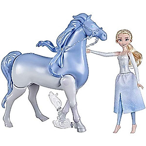 Disney Frozen 2 Elsa and Swim and Walk Nokk, Toy for Kids, Frozen Dolls Inspired 2