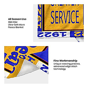 Nine City Sigma Gamma Rho Sorority Blanket for Women - 40''x50'' Throw Gift with 1922 Poodle and African American Design for Her or Girlfriends, Sigma Gamma Rho Gifts