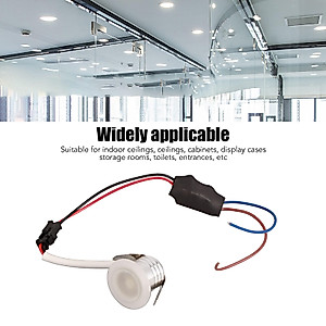 Hyuduo LED In Ground Well Light Spotlight Mini Recessed Spot Light Lighting Professional Round Shape LED Ceiling Spot Lights Spotlights Home Spotlights (Positive White Light 6000K)