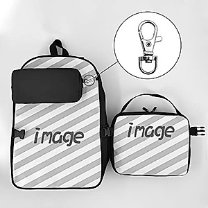 Yurcstr Anime Backpack Large Capacity Backpack Set, School Bag With Lunch Box and Pencil Case. School Backpack For Boys and Girls.1