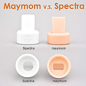 Maymom Duckbill Valves for Spectra. Designed for Spectra S1 Spectra S2 Spectra 9 Plus Spectra Dew 350 Not Original Spectra Pump Parts Spectra S2 Accessories Replace Spectra Valve (6 ct Orange)