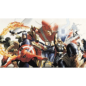 Roommates RMK11404M 4M Marvel Adam Ross Peel and Stick Wallpaper Mural-10.5 x 6 ft, Original