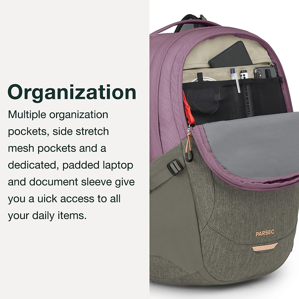 Osprey Parsec 26 Laptop Backpack, Black