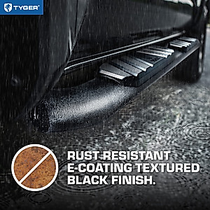 Tyger Auto 3.5" Rider Running Boards Compatible with 1999-2016 Ford F-250 F-350 Super Duty | Supercrew Cab | TG-SS2F35418 | Side Step Rail Nerf Bars
