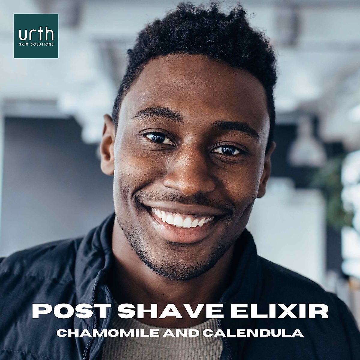 Urth Post Shave Elixir Razor Bump Treatment & Ingrown Hair Remedy for Men with Vitamins C and E for Soothes & Restores Skin.