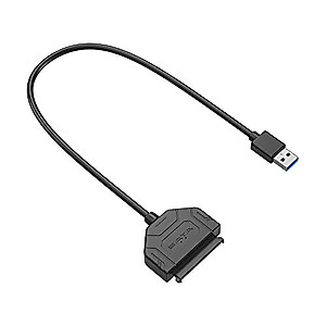 DMLIANKE SATA to USB 3.0 Adapter for 2.5" HDD Hard Drives, USB 3.0 to SATA Cable, USB Sata Adapter Support UASP for 2.5 Inch SSD/HDD (SATA to USB A 3.0 Adapter)