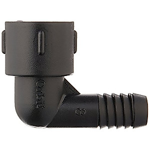 Orbit WaterMaster Underground 37259 Riser Flex Fitting, 1/2-Inch Female by Barb 90-Degree Elbow