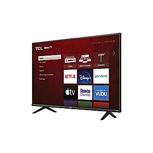 TCL 43" Class 4-Series 4K UHD HDR Roku Smart TV - 43S431