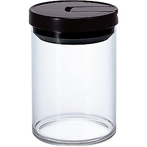 HARIO MCNR-200-B Coffee Canister M, Black