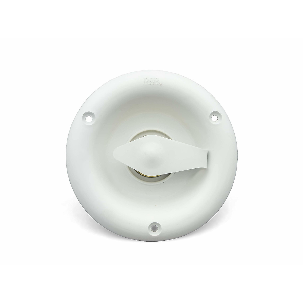 THETFORD RV Camper City Water Inlet Fill Dish with Brass Check Valve Polar White PN 94218